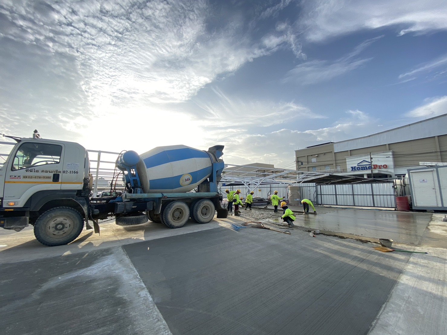 Parking Area HomePro Ratchaphruek, Bangkok | GOAL CONSTRUCTION ...