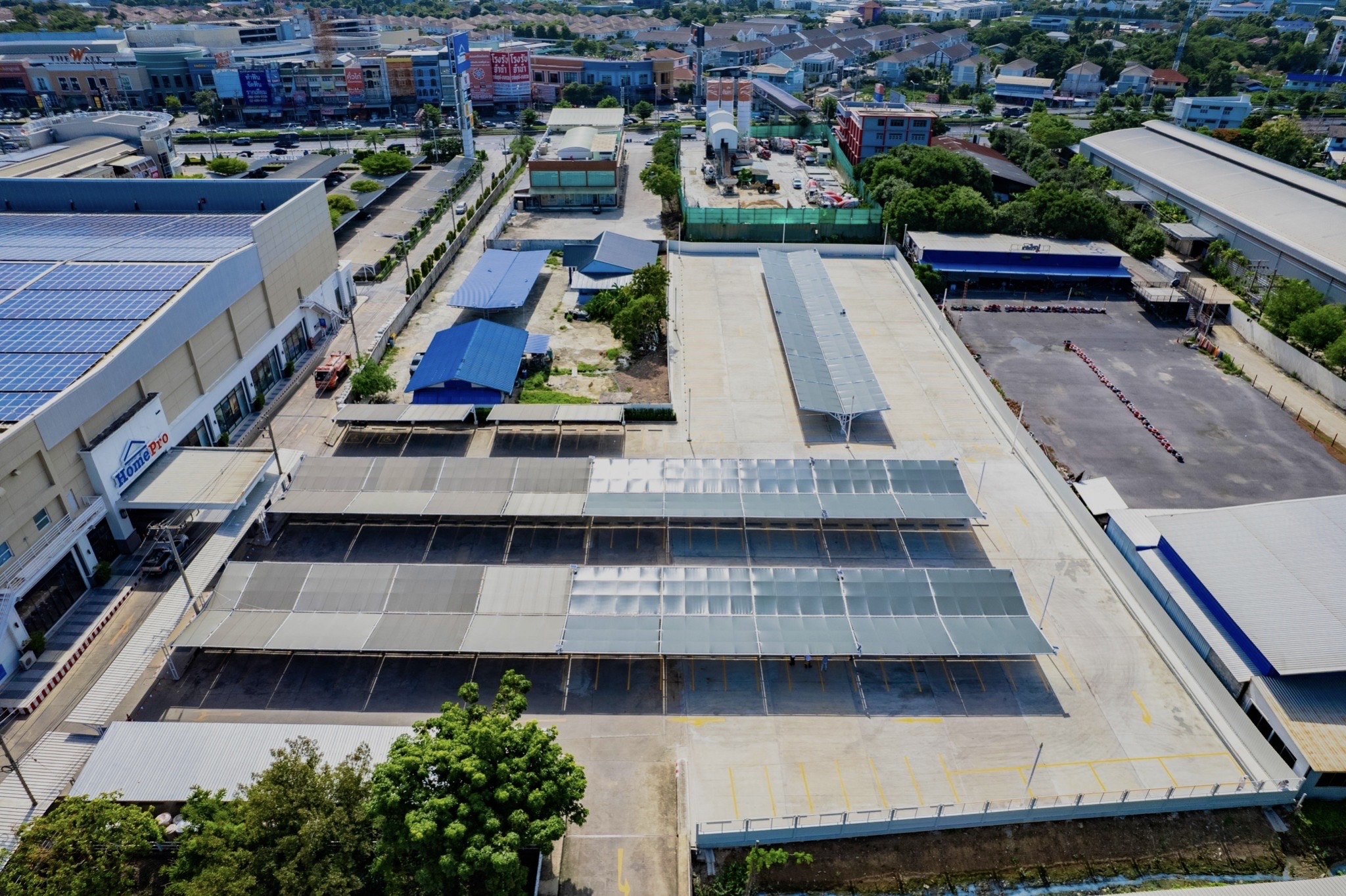 Parking Area HomePro Ratchaphruek, Bangkok | GOAL CONSTRUCTION ...